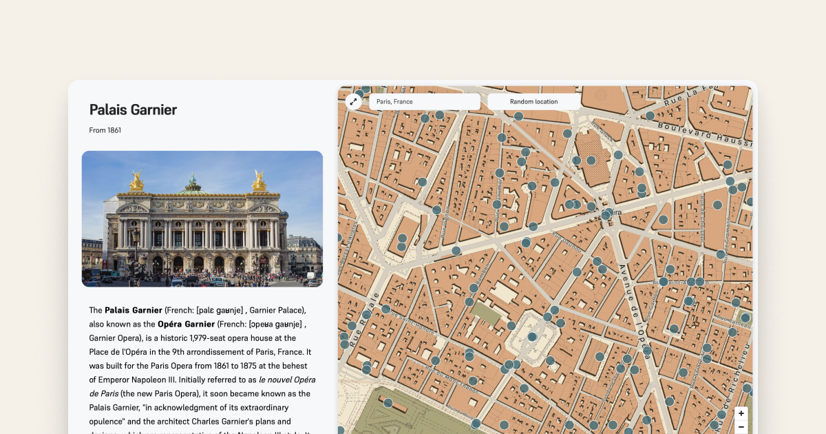 Wiki Explore - Discover Wikipedia Articles on an Interactive Map